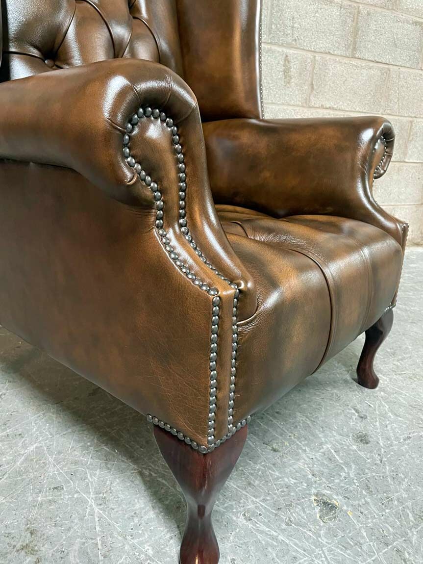 Vintage chesterfield armchair store