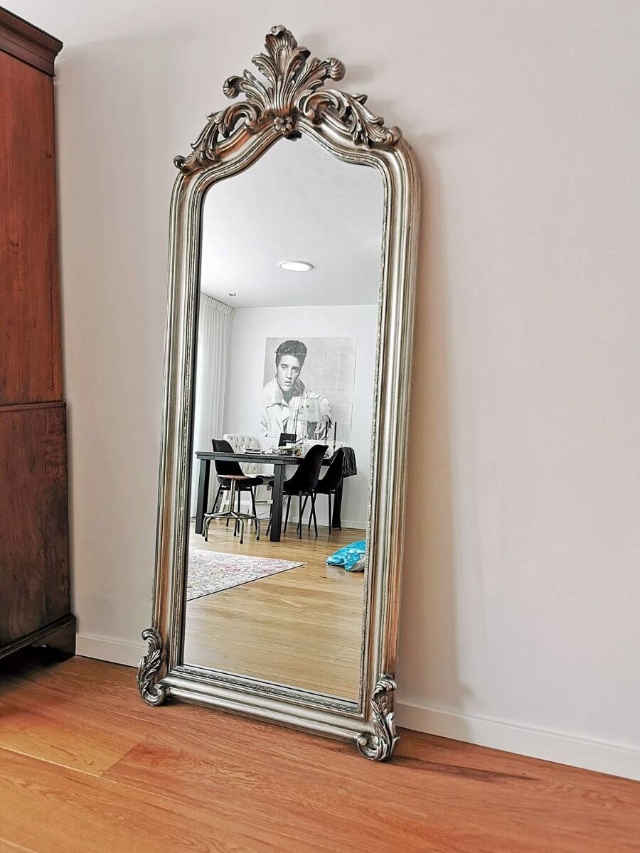 Antique silver mirror store